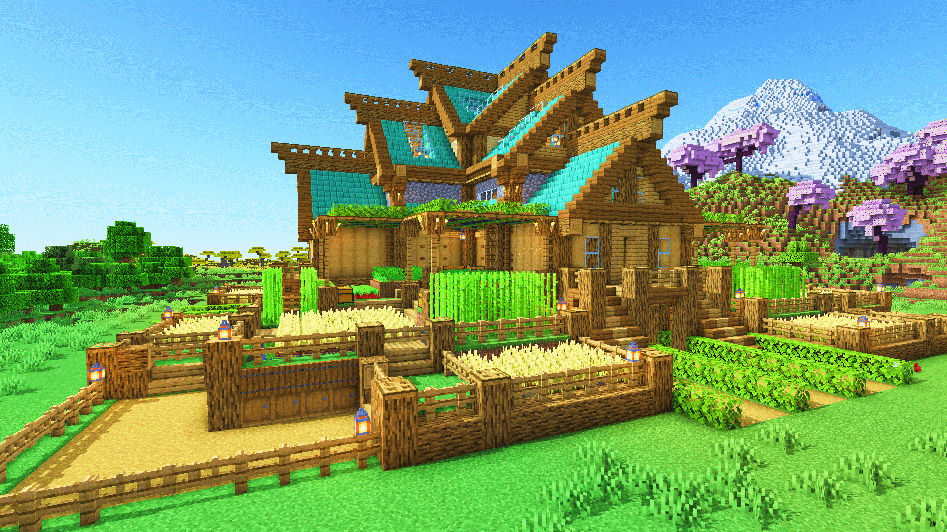 Minecraft Starter House #93 | 3D Guide @ Charliecustard Builds