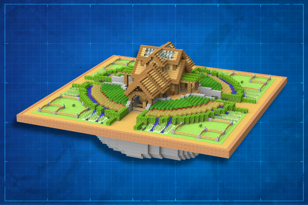 Re-build my bases with schematic blueprints @ Charliecustard Builds