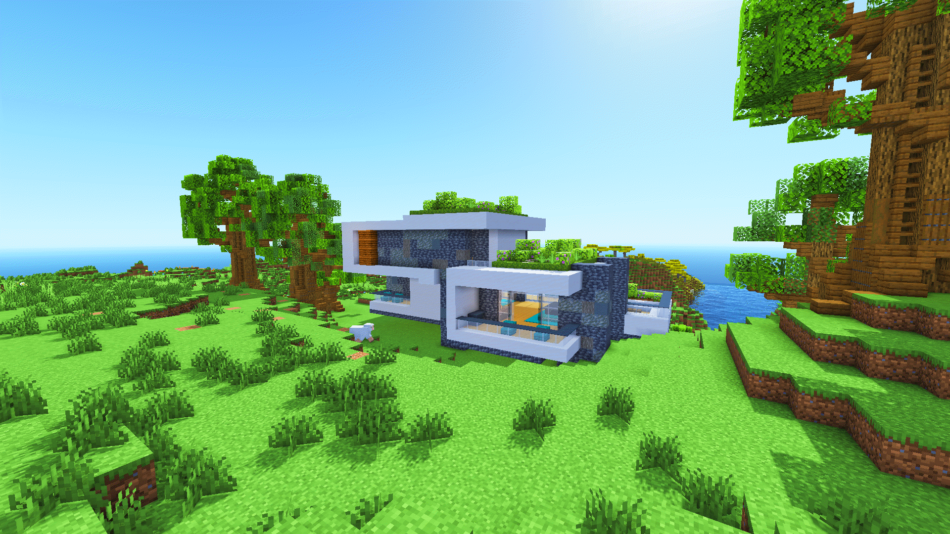 Minecraft Modern House #3 | 3D Guide @ Charliecustard Builds