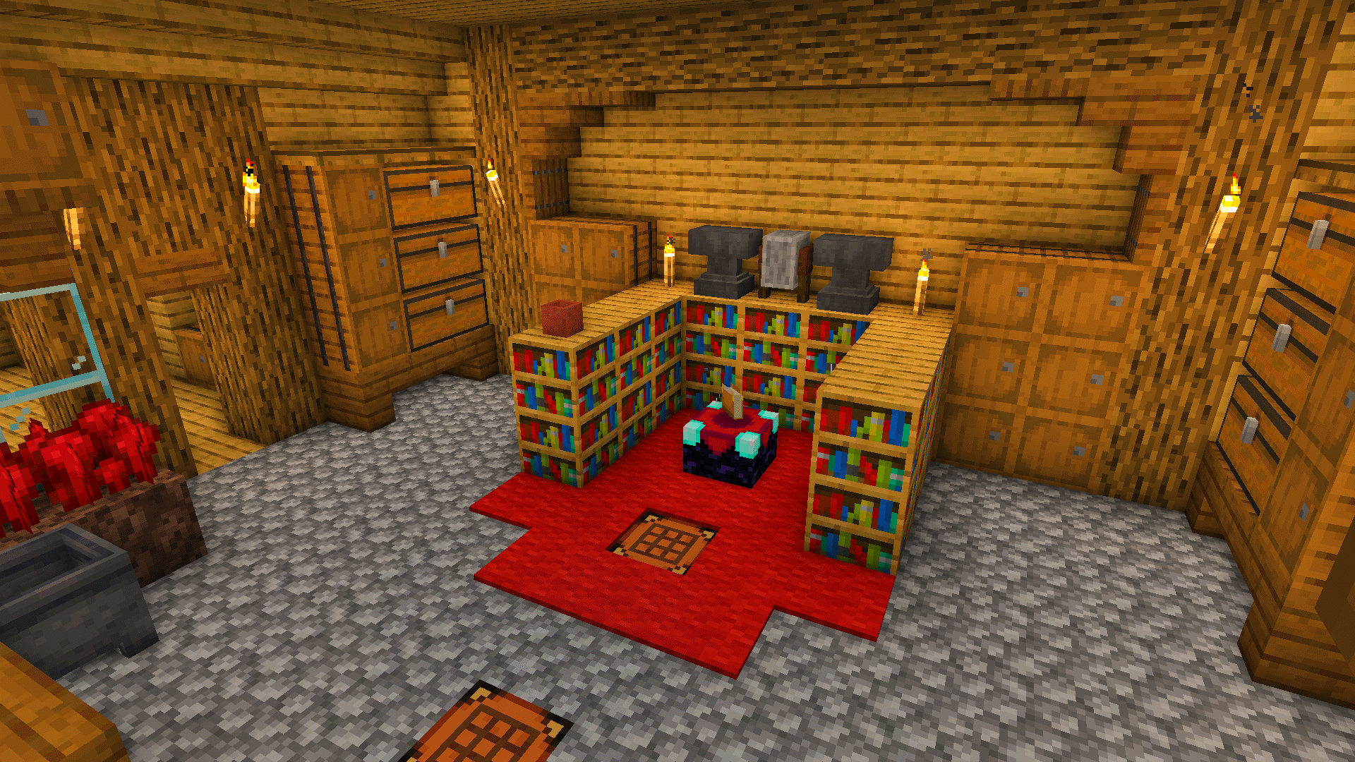 Minecraft Starter House #98 | 3D Guide @ Charliecustard Builds