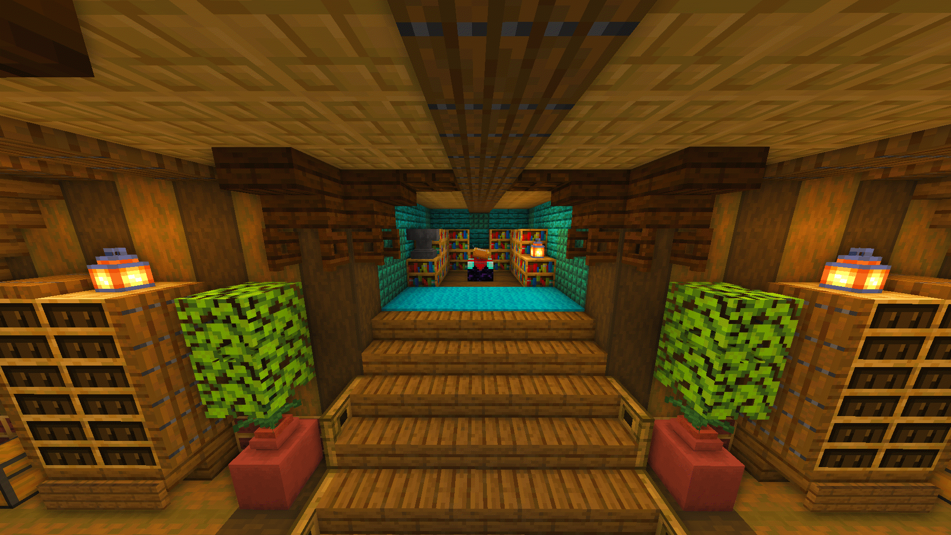 Minecraft Sprucewood Overlook | 3D Guide @ Charliecustard Builds