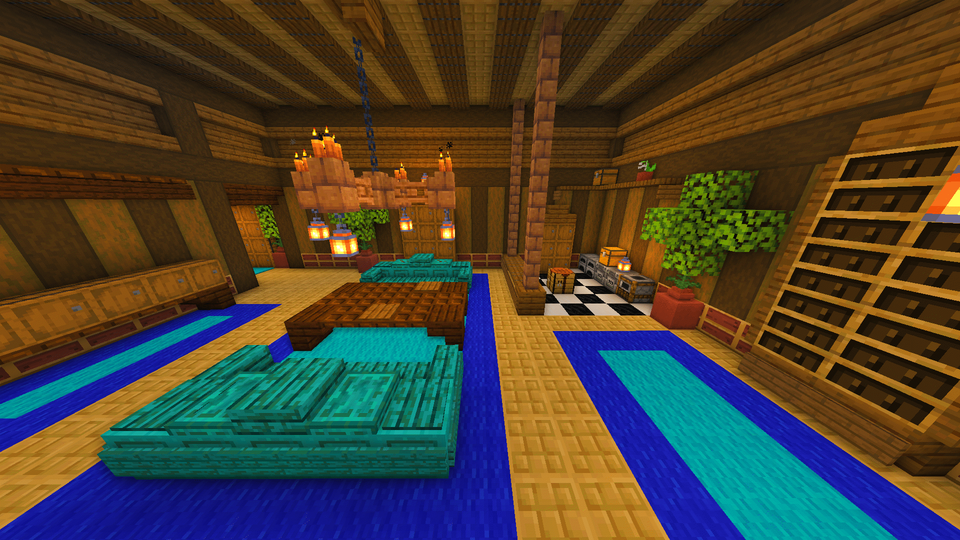 Minecraft Sprucewood Overlook | 3D Guide @ Charliecustard Builds