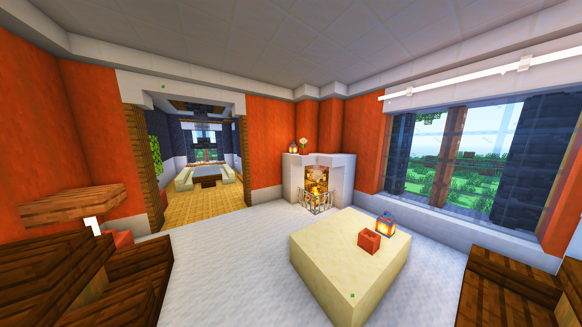 Minecraft Traditional Modern House #4 | 3D Guide @ Charliecustard Builds