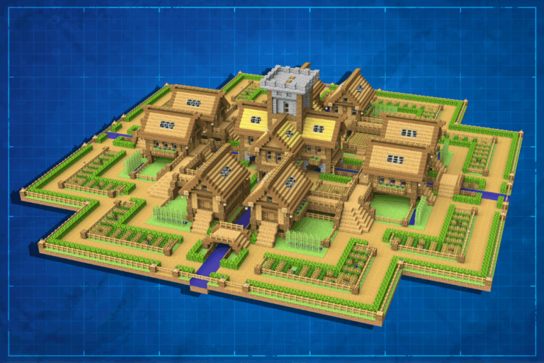 Re-build my bases with schematic blueprints @ Charliecustard Builds