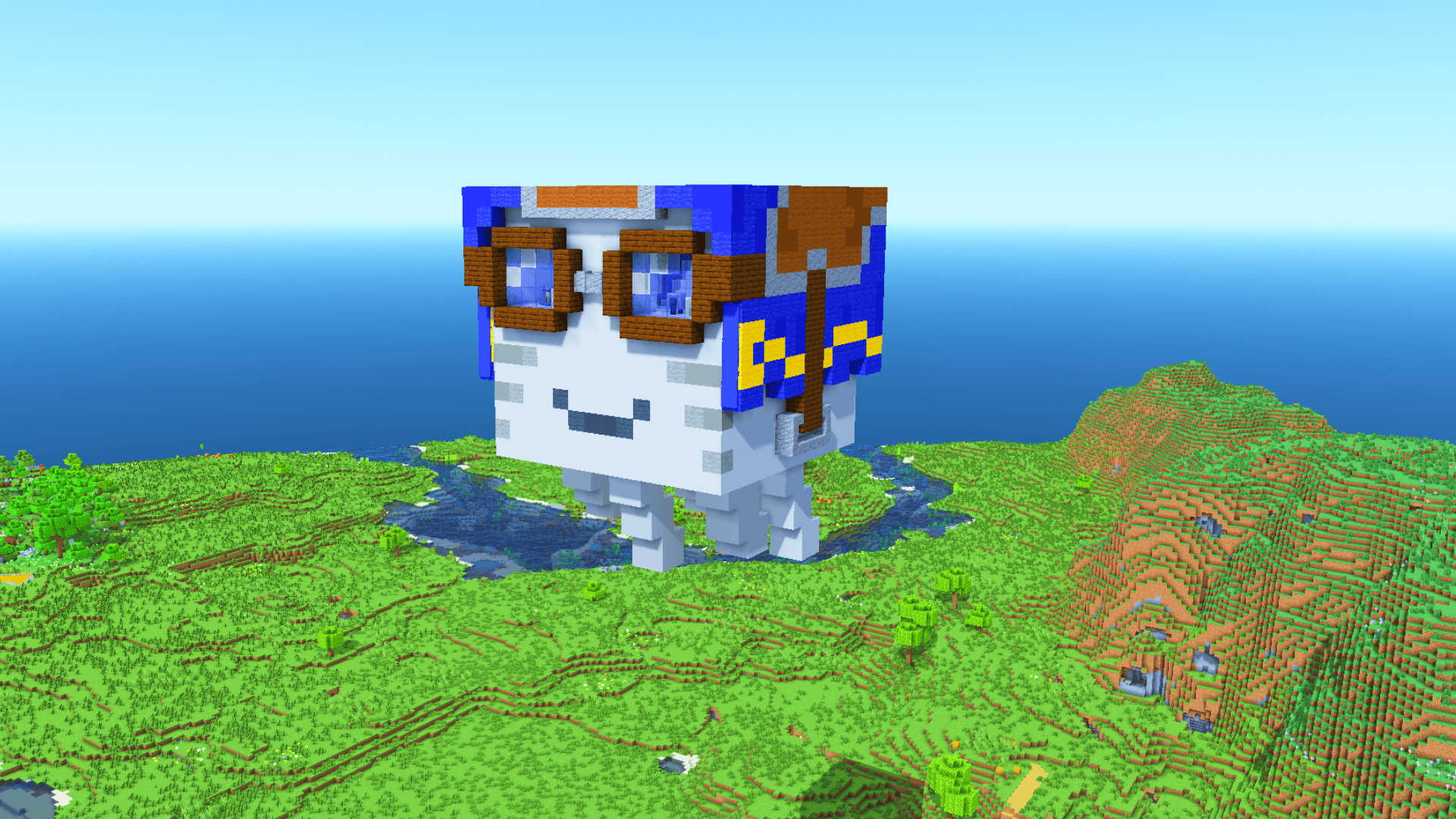 Minecraft Happy Ghast House | 3D Guide @ Charliecustard Builds