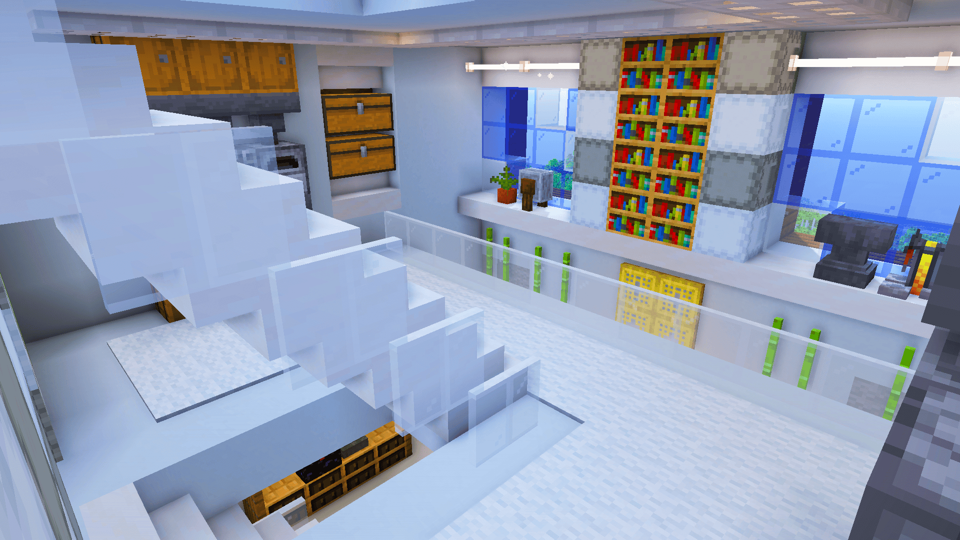 Minecraft Happy Ghast House | 3D Guide @ Charliecustard Builds