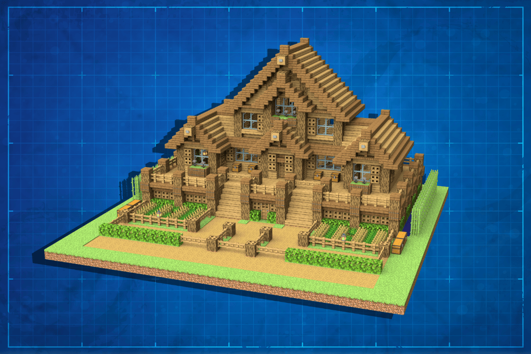 Re-build my bases with schematic blueprints @ Charliecustard Builds