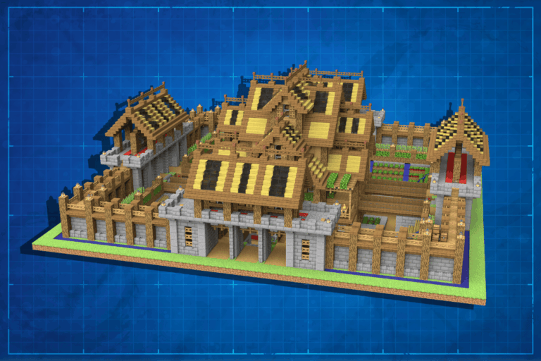 Minecraft Circle Base | 3D Guide @ Charliecustard Builds