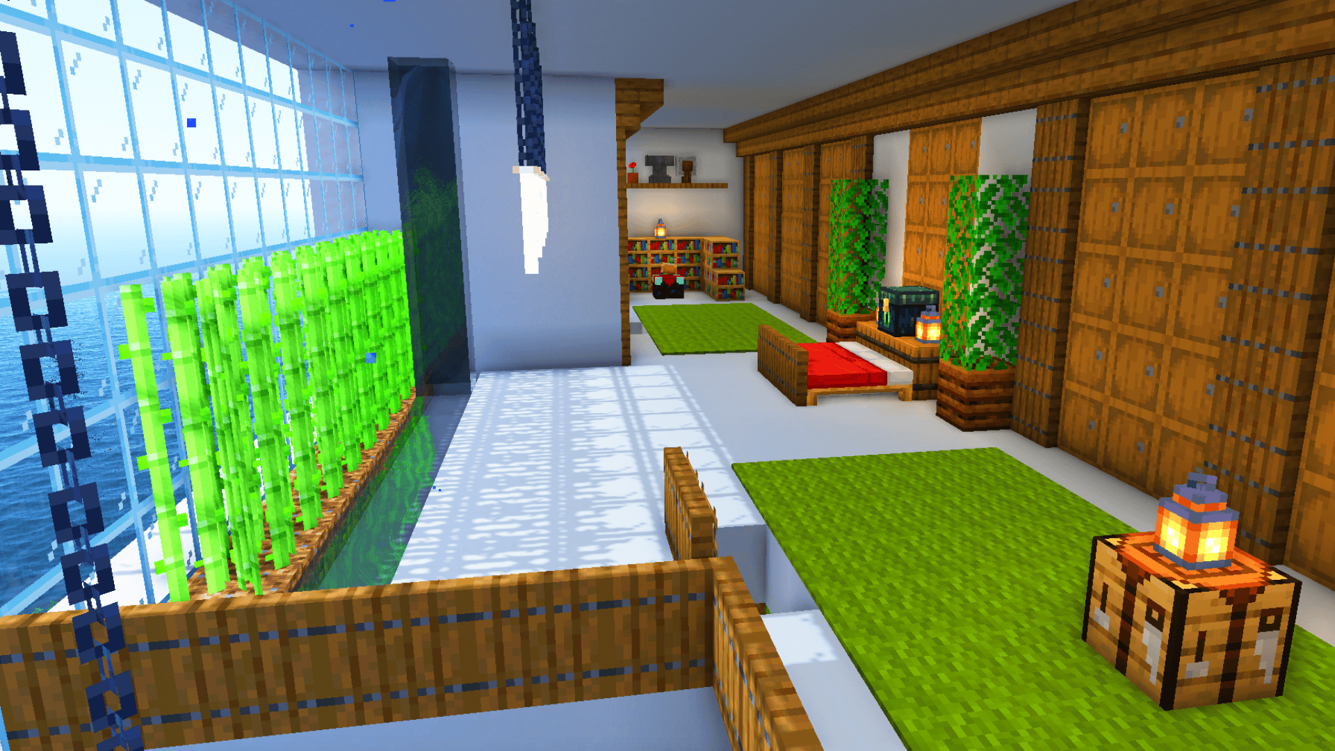 Minecraft The L Cliff House | Modern | 3D Guide @ Charliecustard Builds