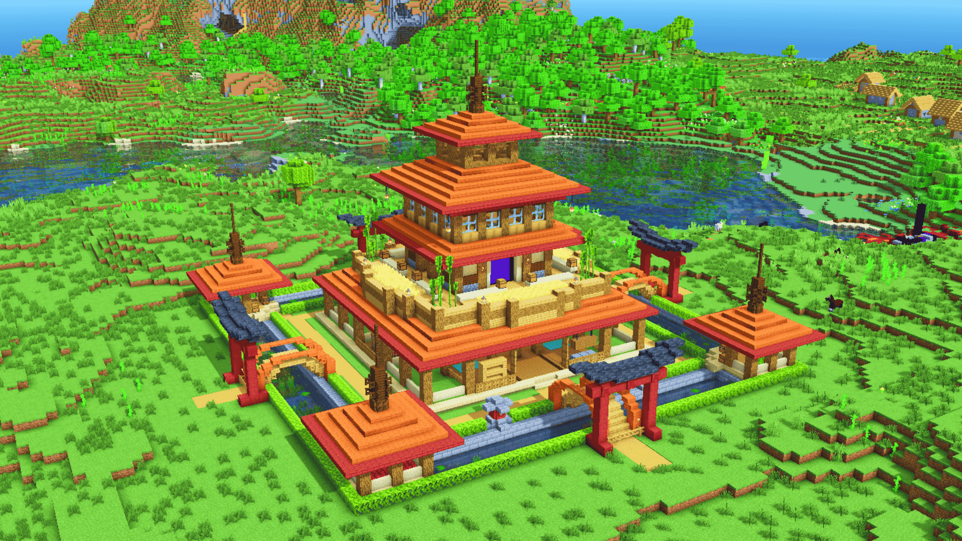 Minecraft Japanese Survival House | 3D Guide @ Charliecustard Builds