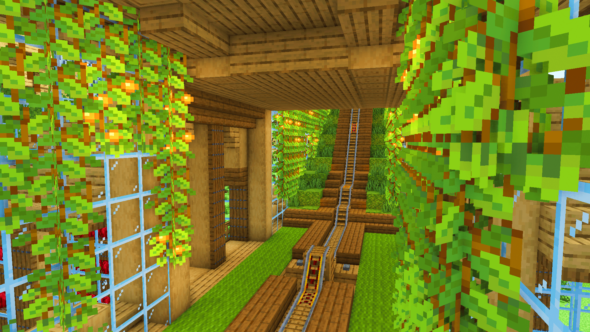 Minecraft Circle Base | 3D Guide @ Charliecustard Builds