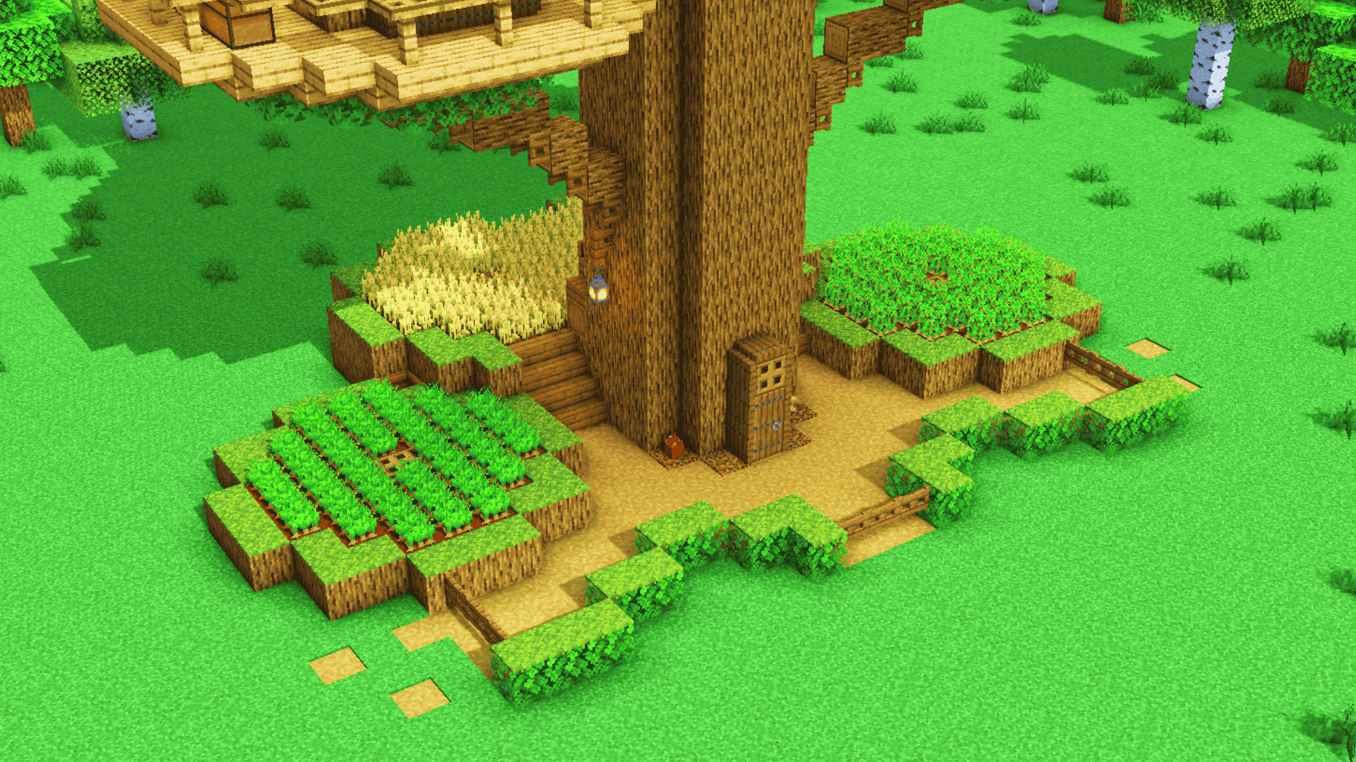 Minecraft Multiplayer Treehouse | 3D Guide @ Charliecustard Builds