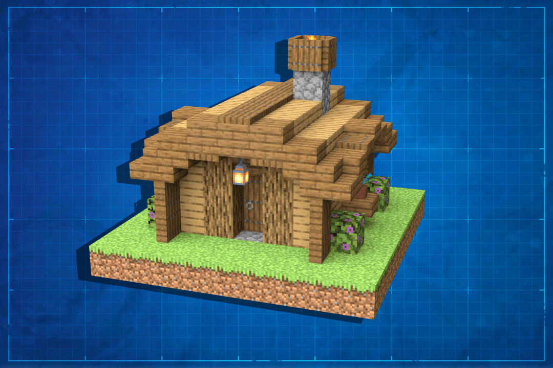 Minecraft Small Wooden Cottage