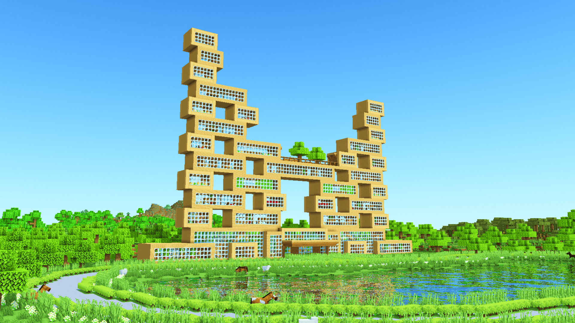 Minecraft Atlantis The Base | 3D Guide @ Charliecustard Builds