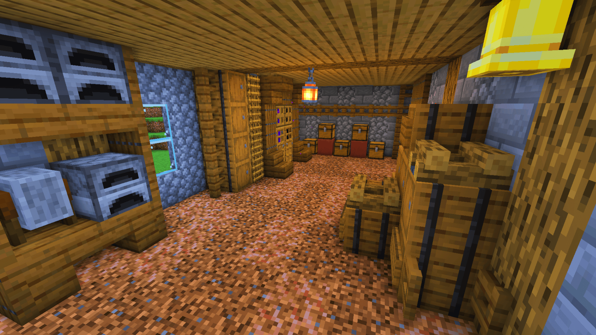 Minecraft The Survival Fort | 3D Guide @ Charliecustard Builds