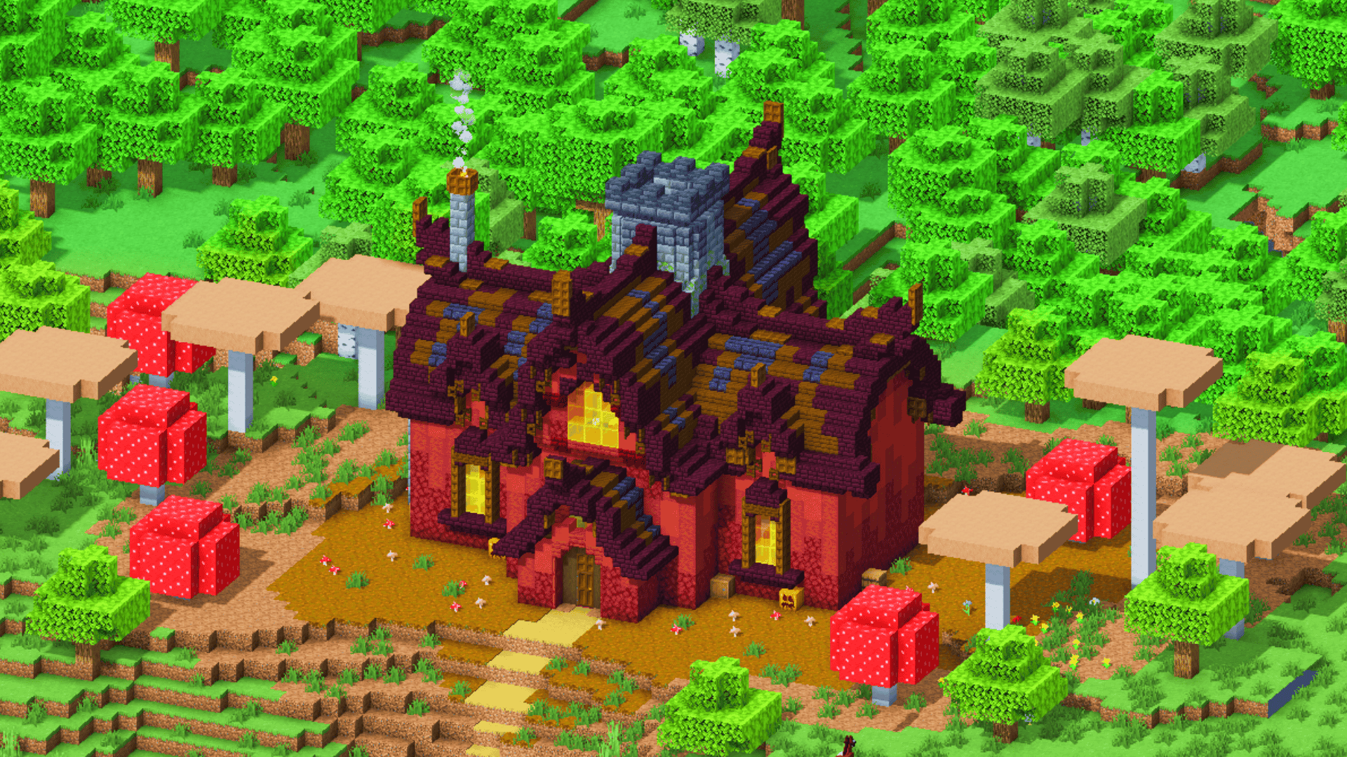 Minecraft Halloween Creaky Shack | 3D Guide @ Charliecustard Builds