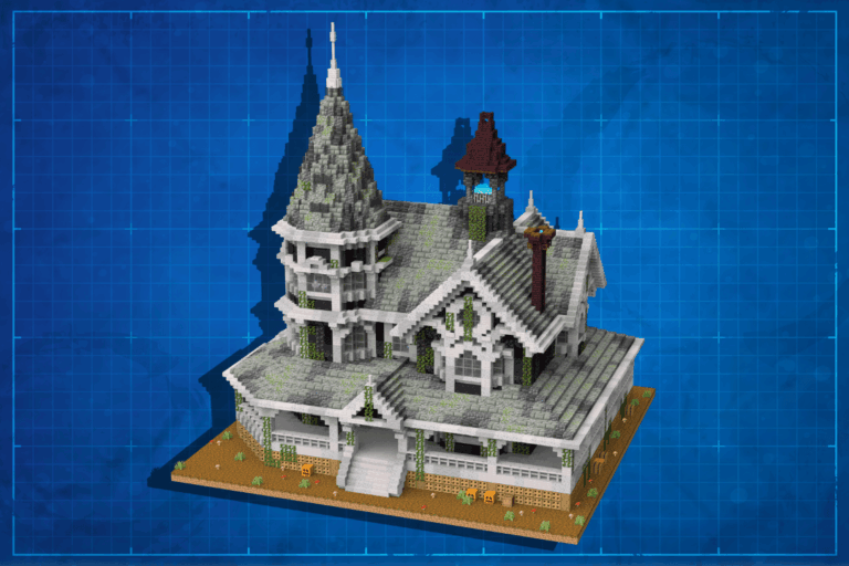 Minecraft Circle Base | 3D Guide @ Charliecustard Builds