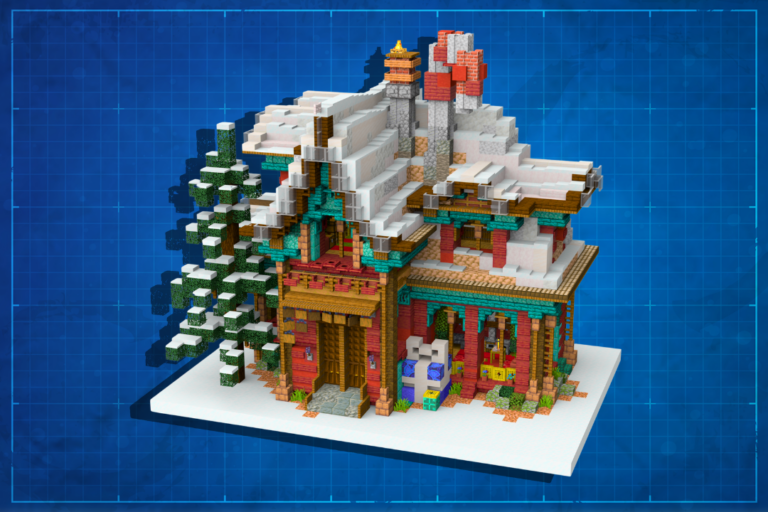 Creeper House | 3D Guide & Download @ Charliecustard Build