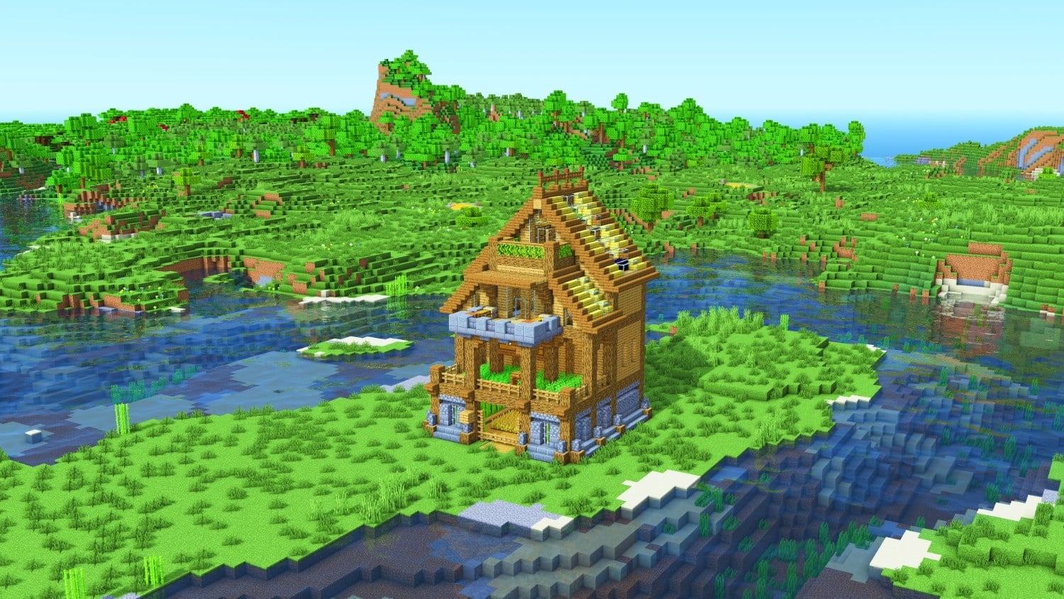 Minecraft Starter House #116 | 3D Guide @ Charliecustard Builds