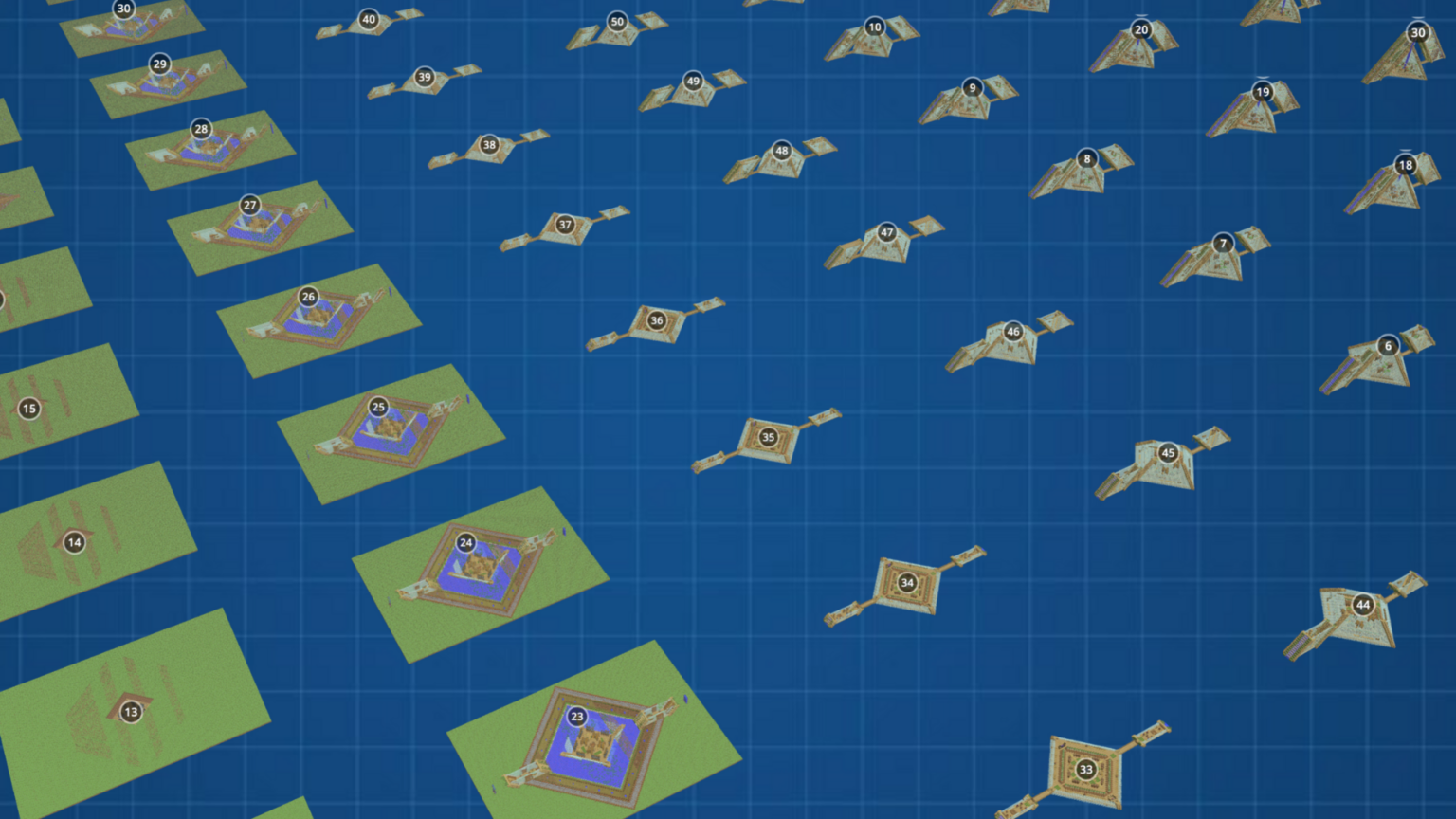 Minecraft Diamond Pyramid Base | 3D Guide @ Charliecustard Builds