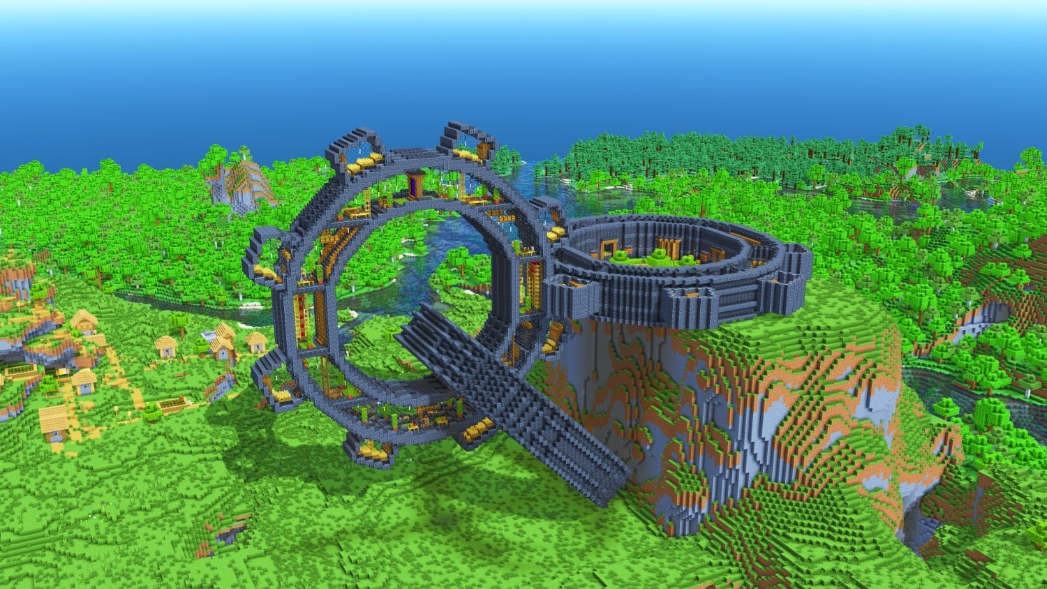 Minecraft The Cog Base Deepslate | 3D Guide @ Charliecustard Builds