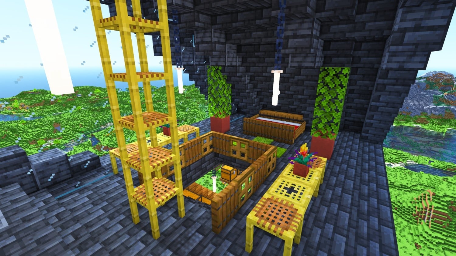 Minecraft The Cog Base Deepslate | 3D Guide @ Charliecustard Builds
