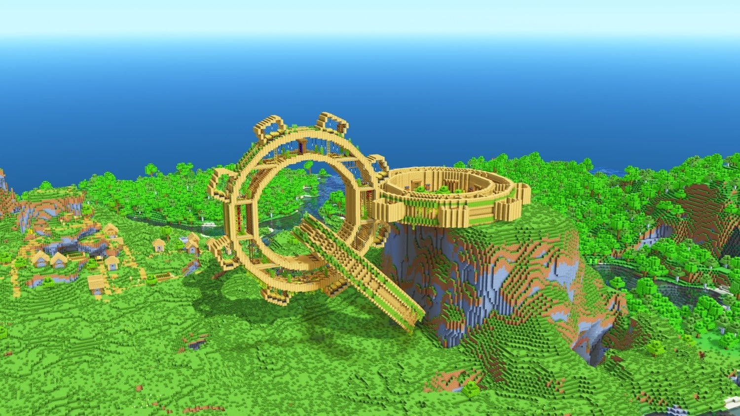 Minecraft The Cog Base Wooden | 3D Guide @ Charliecustard Builds