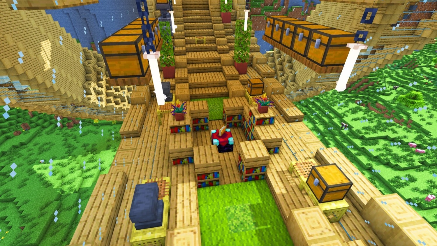 Minecraft The Cog Base Wooden | 3D Guide @ Charliecustard Builds